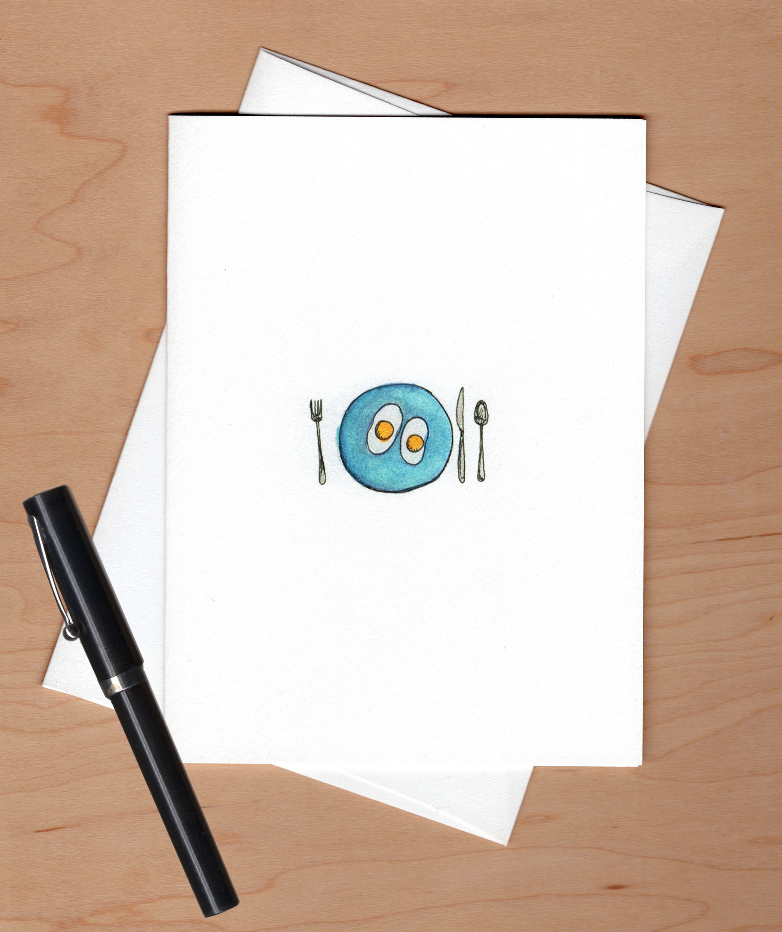 Happy Breakfast Greeting Card - Etsy