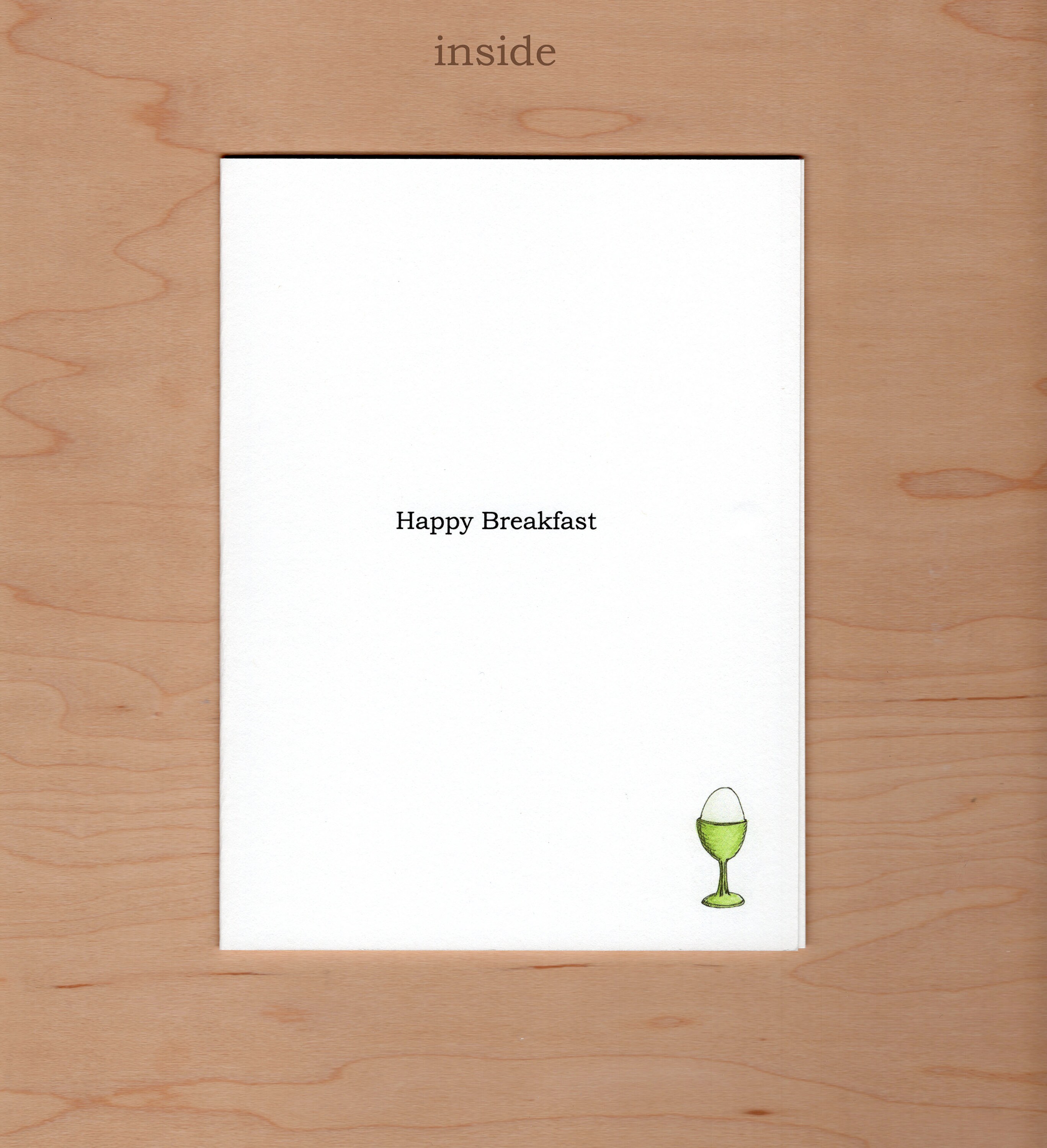Happy Breakfast Greeting Card - Etsy