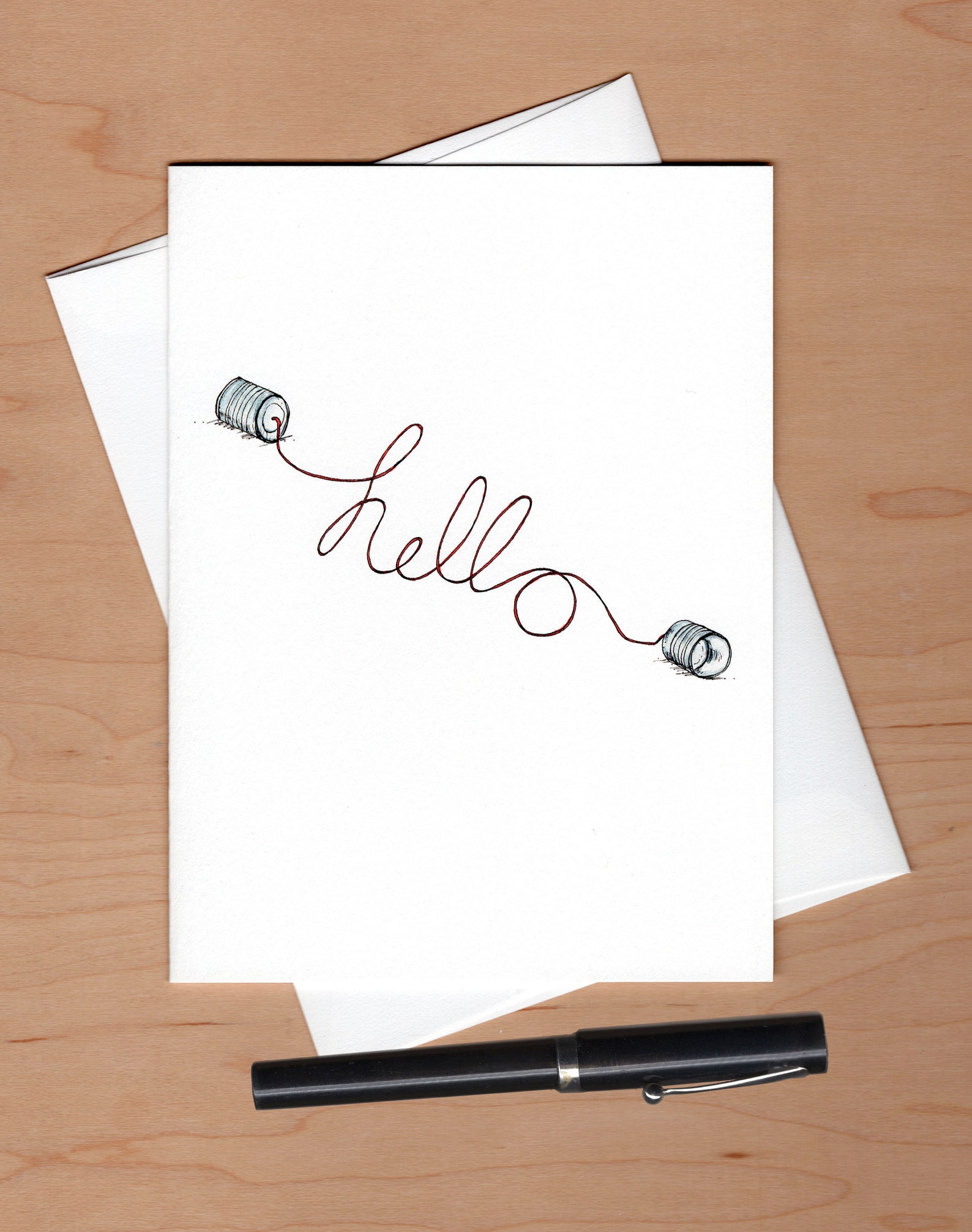 Hello, I Miss You Card - Etsy