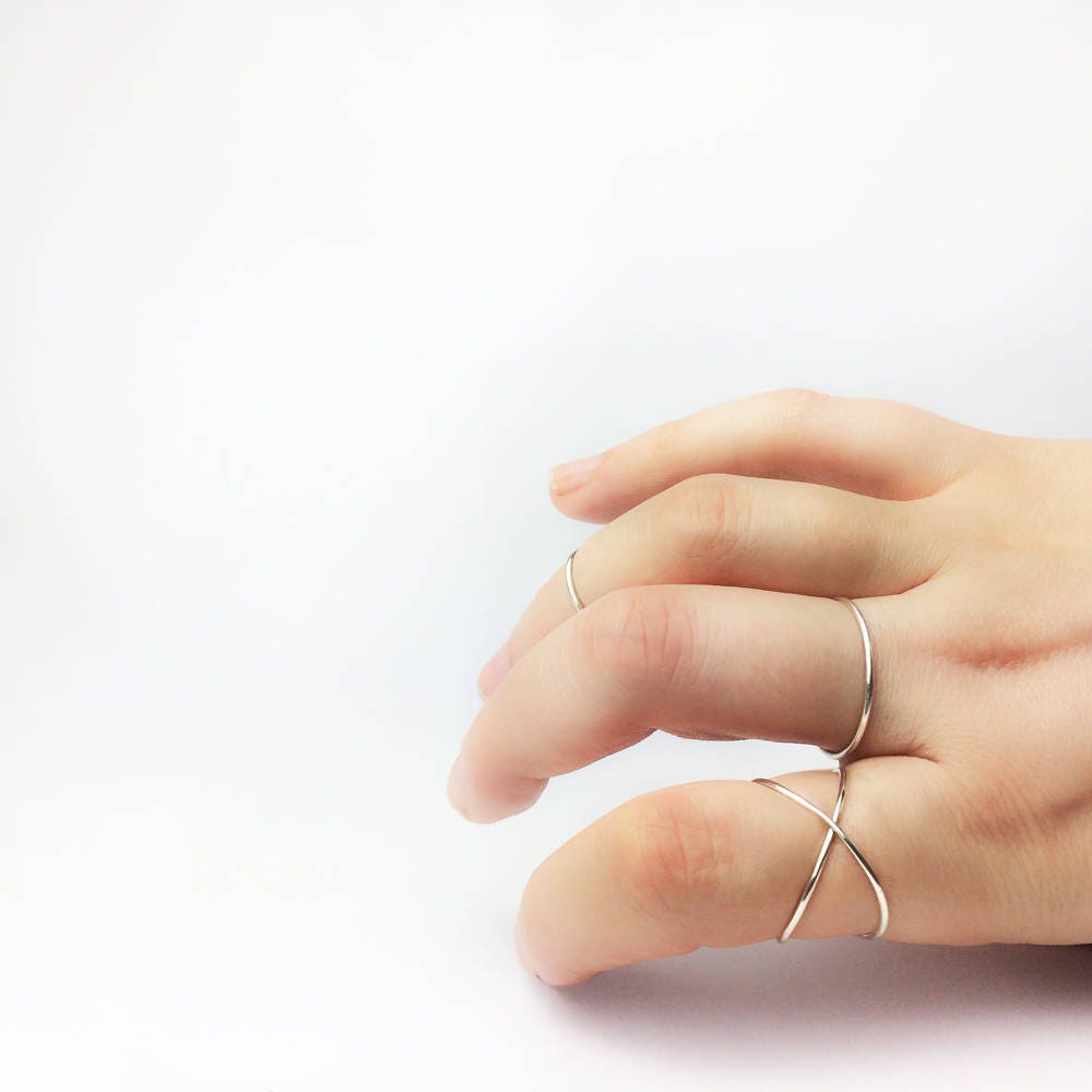 Sterling Silver Minimalist Ring Minimal Ring Small Ring - Etsy UK