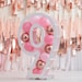 Number 9 Balloon Stand - Large Birthday Balloon Mosaic - Birthday Party ...