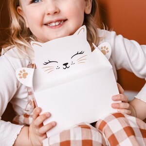 Cat Cat Boxes Pink Cat Snack Boxes Cat Birthday Decorations Birthday ...