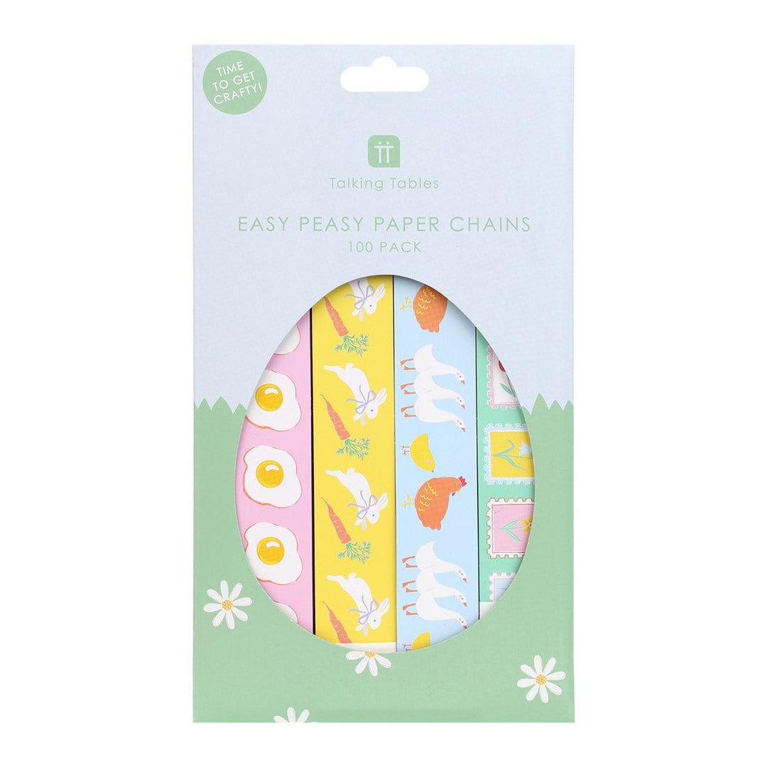 Easter & Spring Paper Chain Kit - Easy DIY Paper Chains Garland - Kids ...
