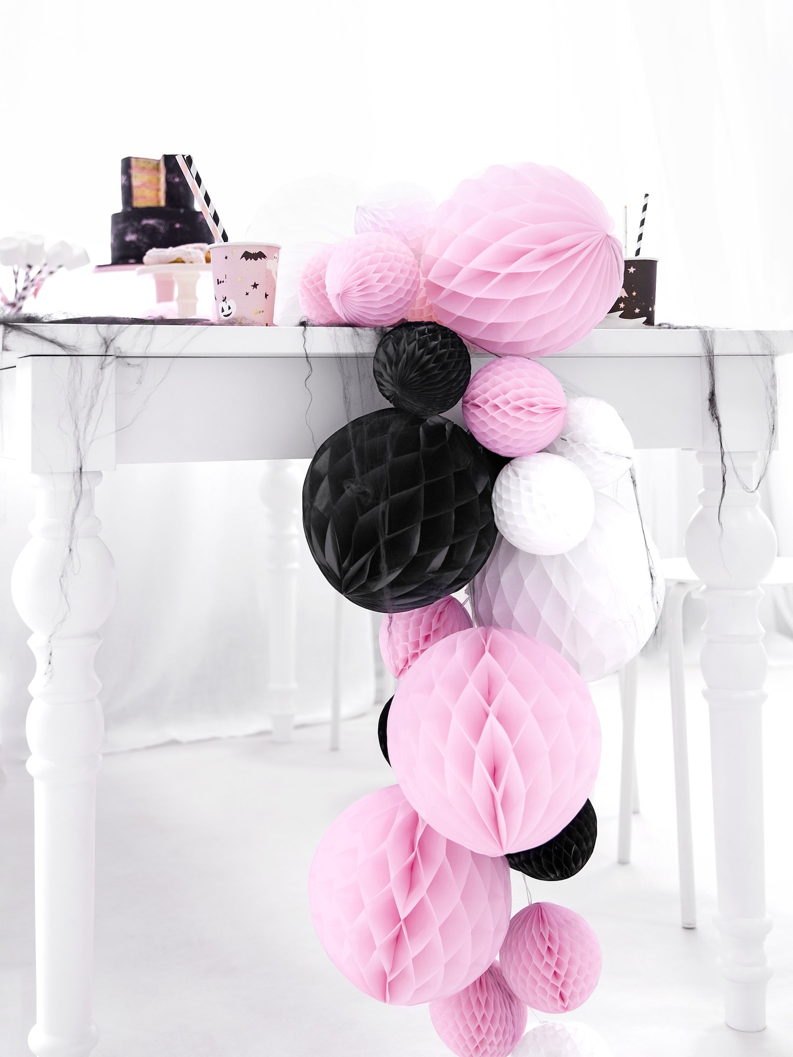 Small Pink Honeycomb Pastel Pink Paper 10cm Honeycomb - Etsy UK