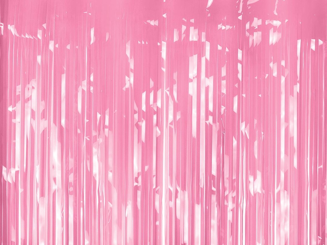 Pink Party Curtain - Light Pink Party Backdrop - Kids Party - Pastel ...