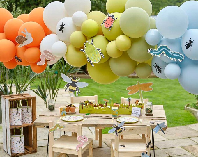 27 Lady Bug Balloon, Summer Garden Birthday Party, Baby Shower Party ...