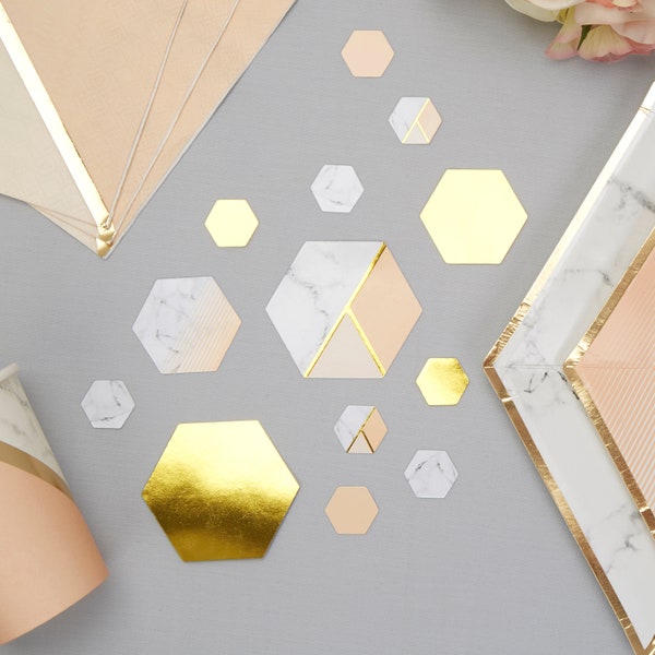Gold Table Confetti - Etsy