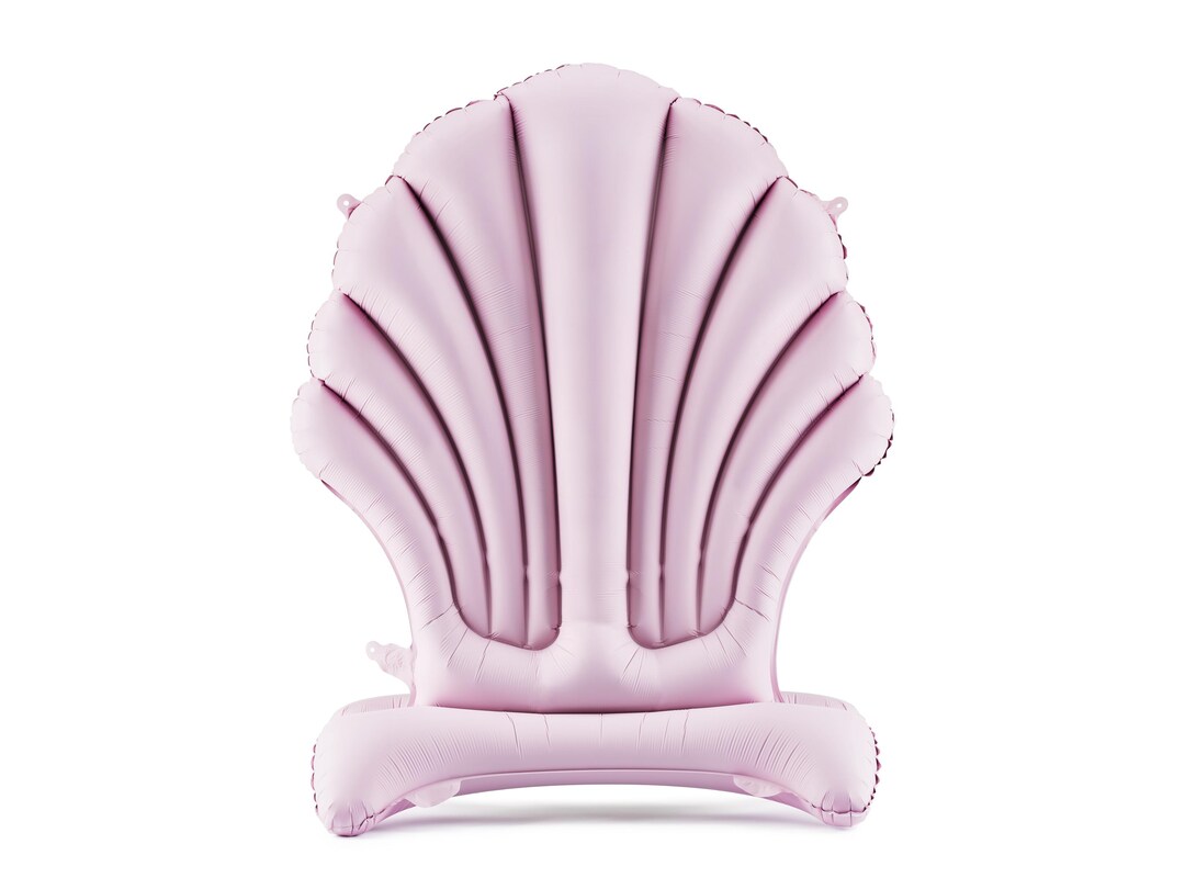 Large Shell Foil Balloon - Mermaid Theme - Under the Sea Party - Lilac ...