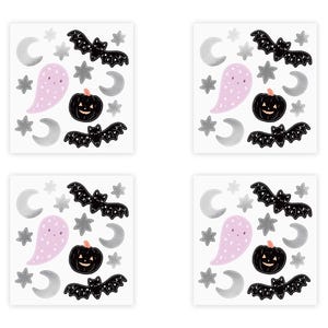 Halloween Stickers - Cute Halloween - Ghost - Pumpkin - Cat - Moon and ...