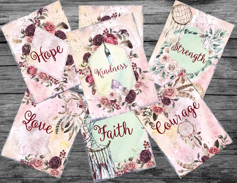 Gift to You HOPE CARDS 3 X 4 Inspirational Positive Encouraging ...