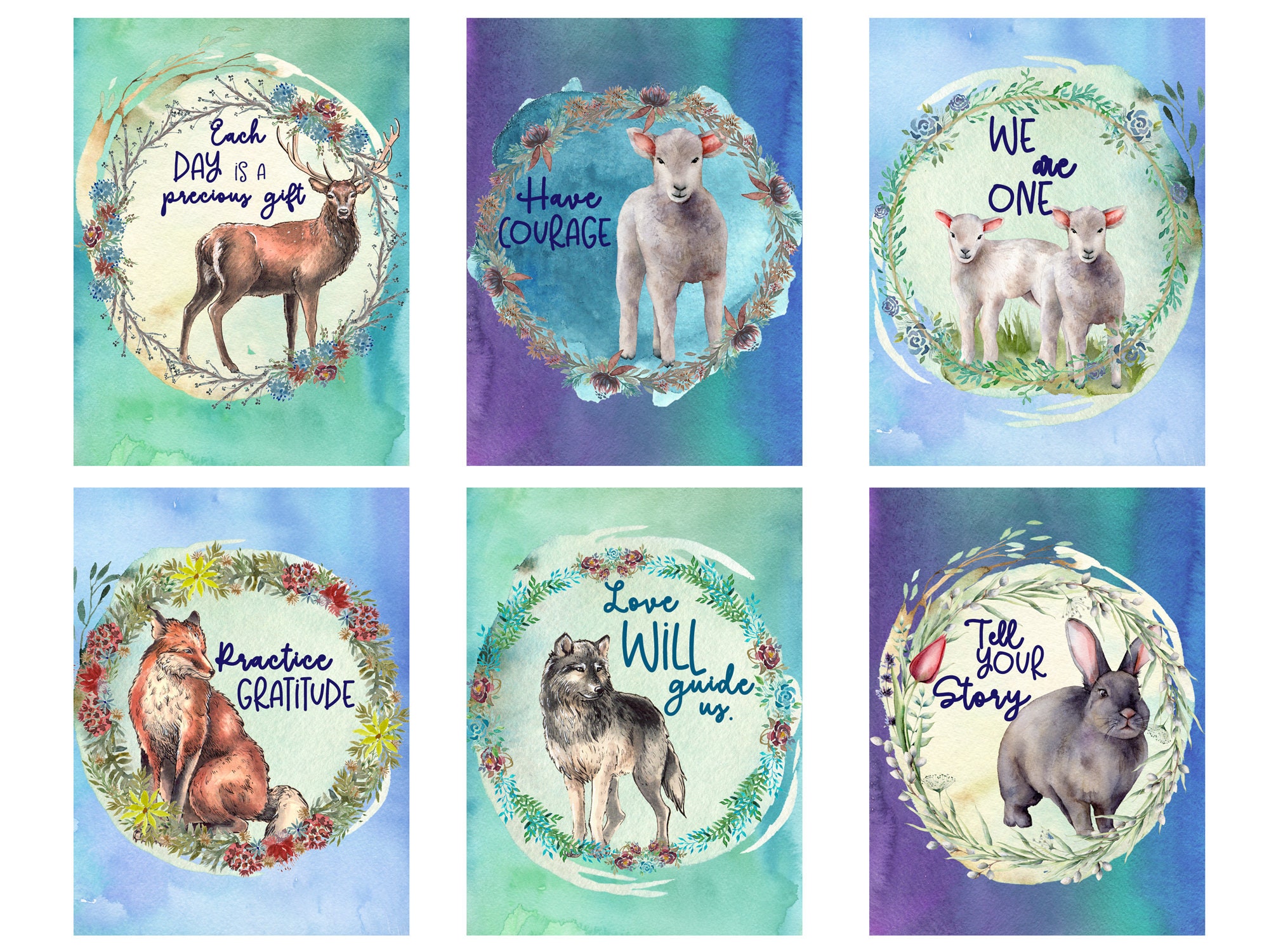 SHARE These ENCOURAGEMENT CARDS 3" X 4" Inspirational Positive ...