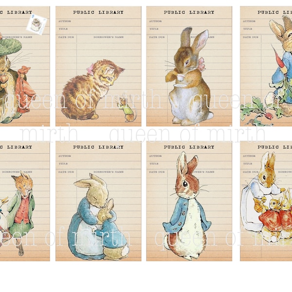 Beatrix Potter Cards - Etsy