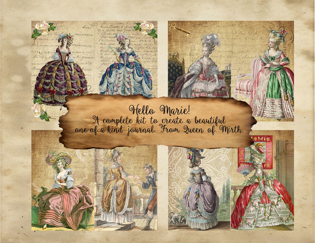 Hello Marie & BONUS Journaling Journal Kit French Paris Digital ...