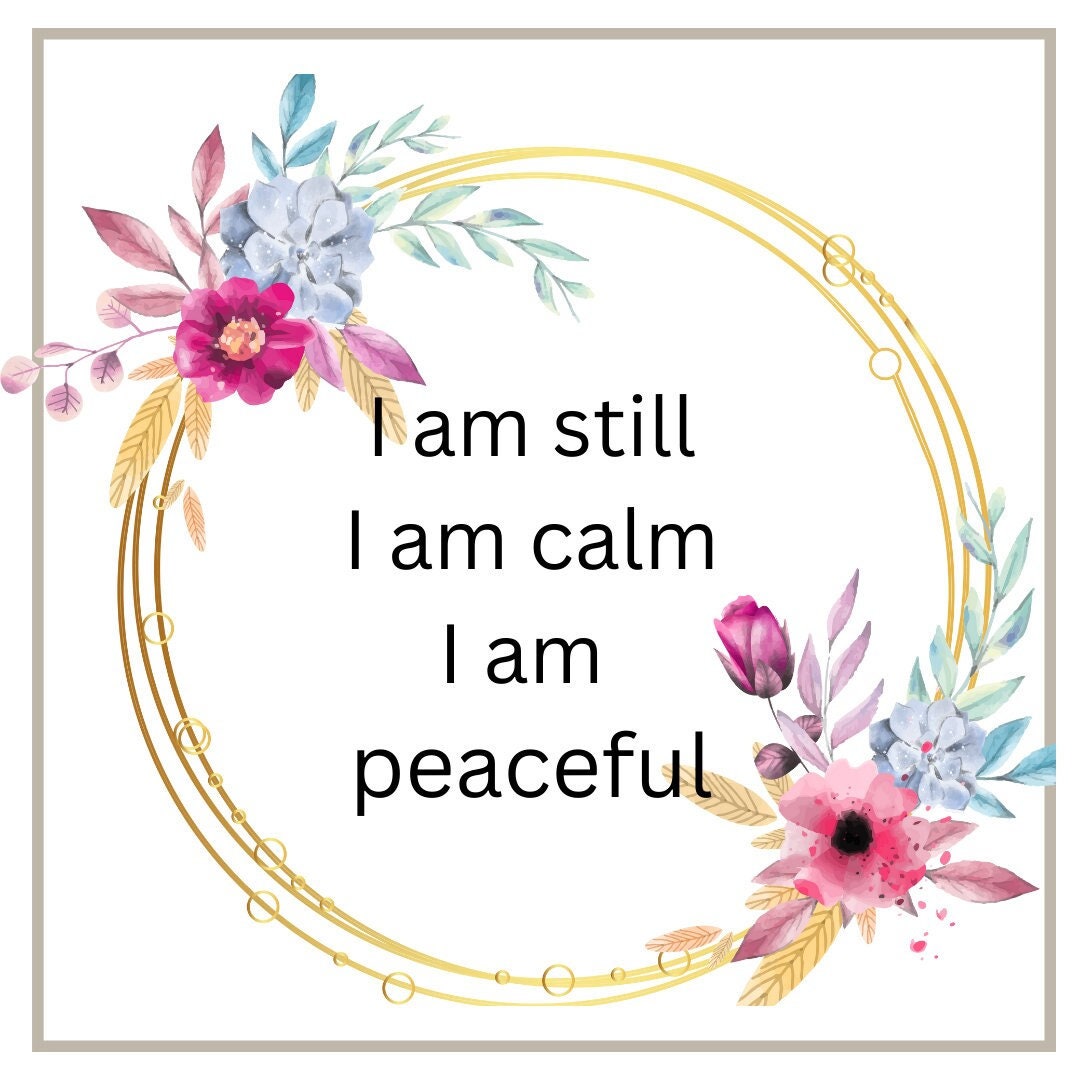 Affirmation Card Bundle | Digital Affirmation Card Deck | Mindful ...