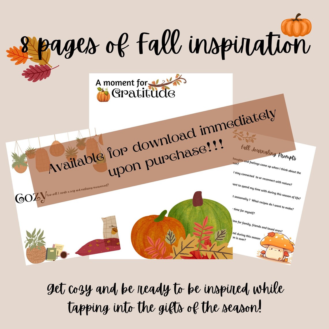 Autumn Journaling Pages | Fall Inspiration | Fall Ritual | Autumn ...