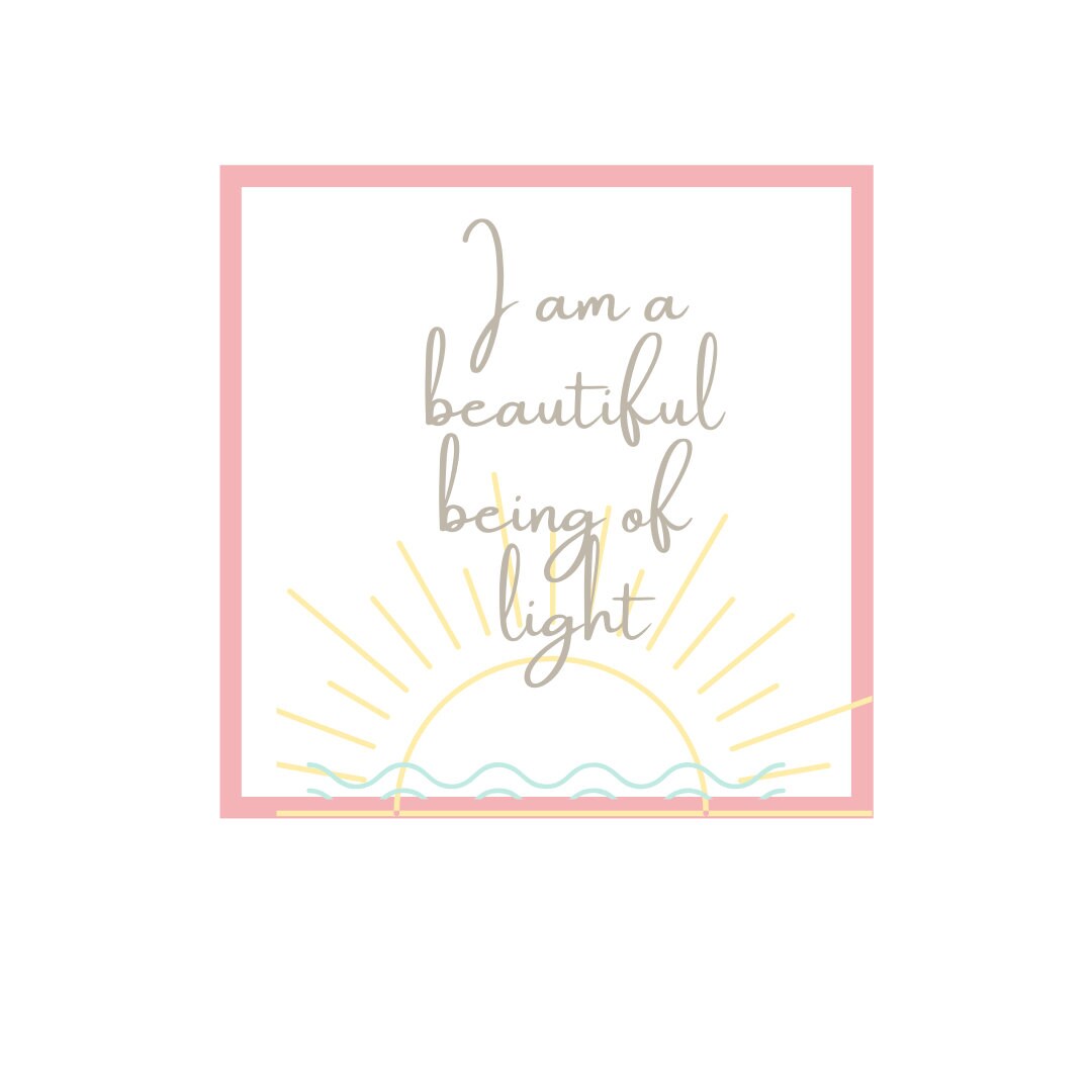 Affirmation Cards | Printable Affirmation Cards | Be the Light ...