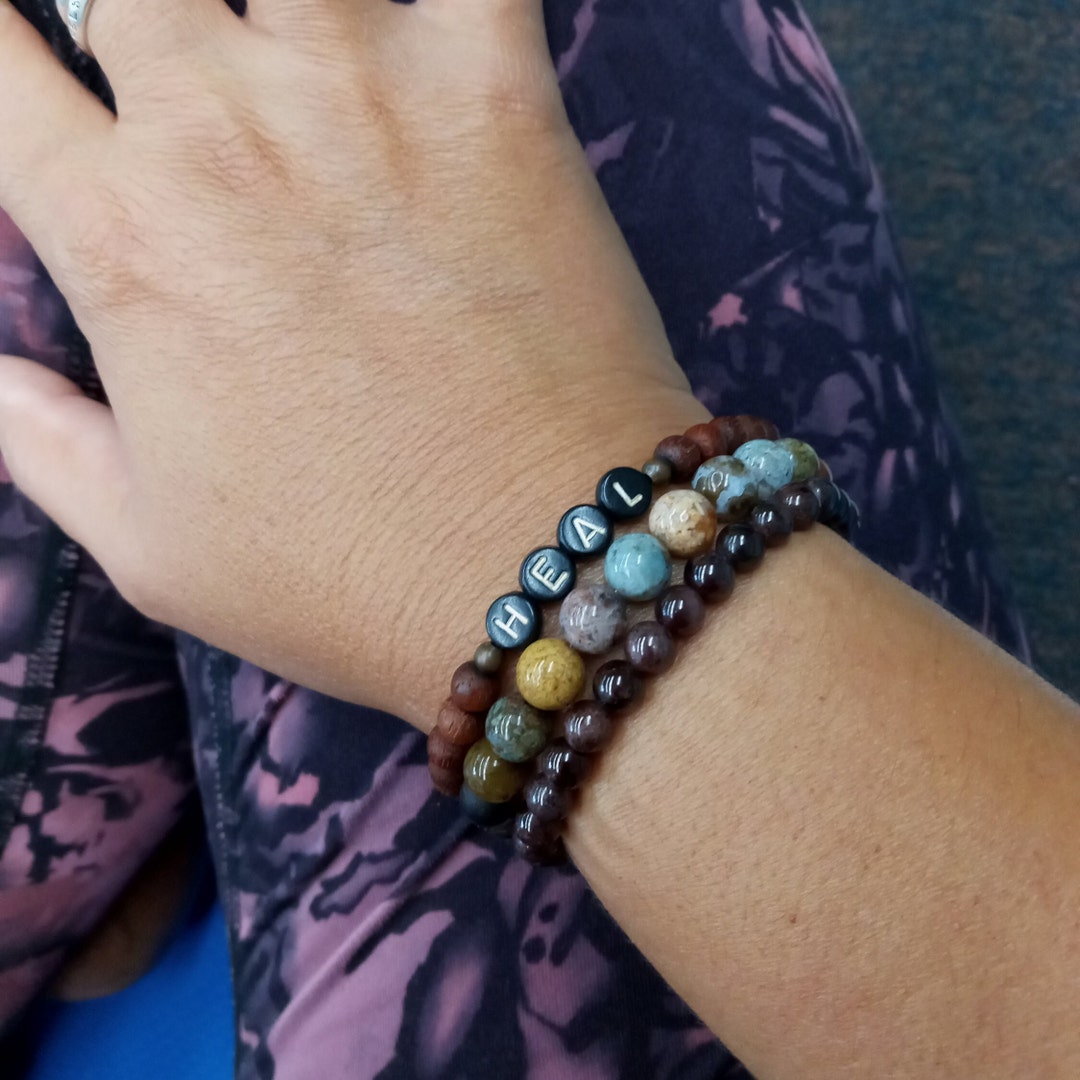 6mm Custom Word of the Year Bracelet Diffuser Bracelet Inspiration Word ...