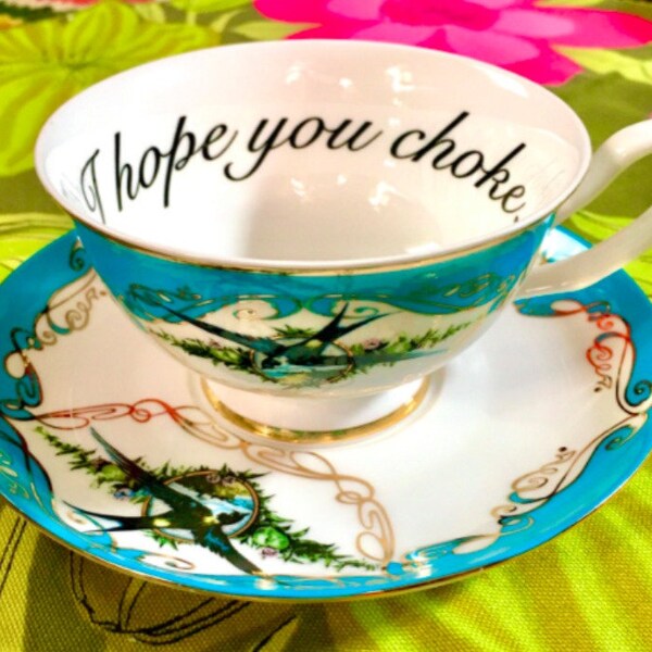 Insult Teacup - Etsy