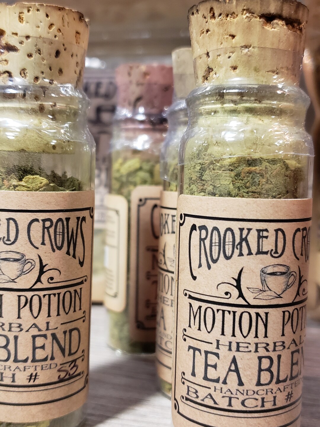 MOTION POTION Herbal Vegan Tea Blend Tonic - Etsy