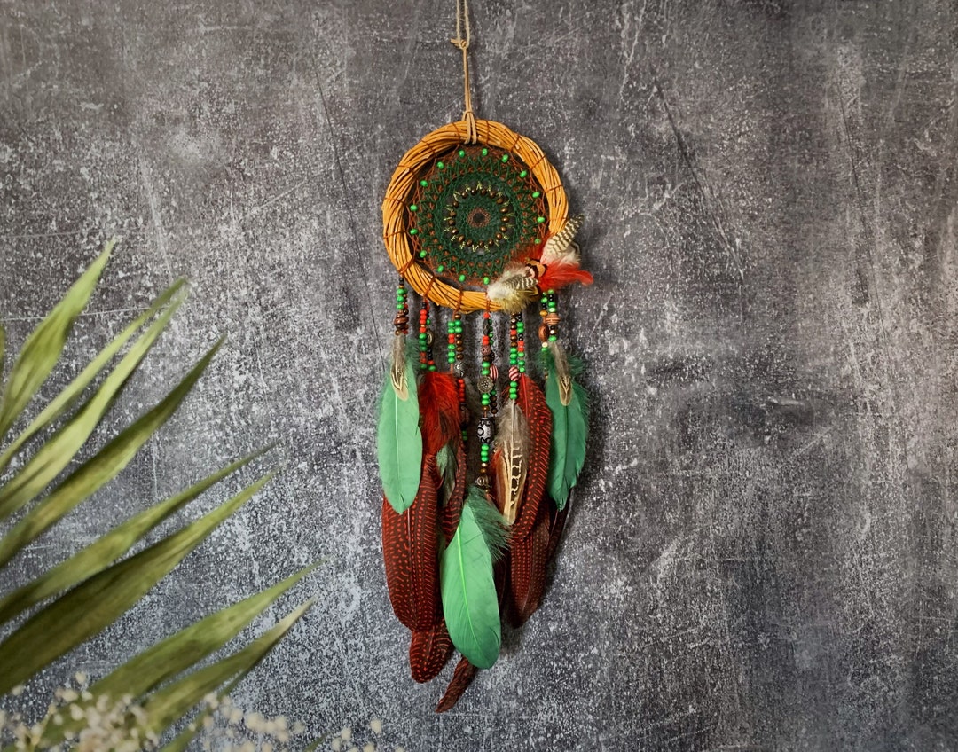 Handcrafted Authentic Willow Dream Catcher Native American - Etsy