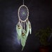 Natural Green Dreamcatcher. Traditional Small Dream Catcher - Etsy