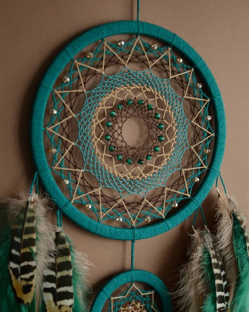 Green Dream Catcher - Etsy