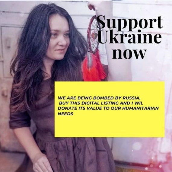 Art & Collectibles Save Ukraine Digital file I stand with Ukraine ...