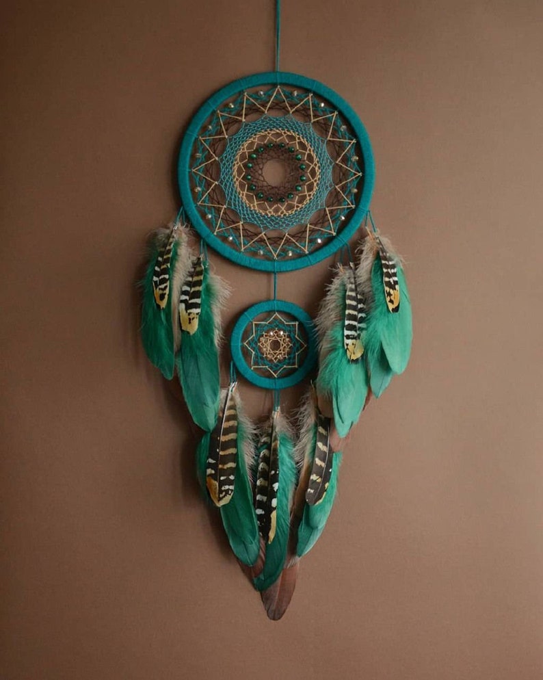 Green Dream Catcher - Etsy