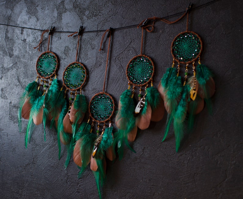 Small Natural Dream Catcher Car Hanging Accessories, Christmas Gift for ...