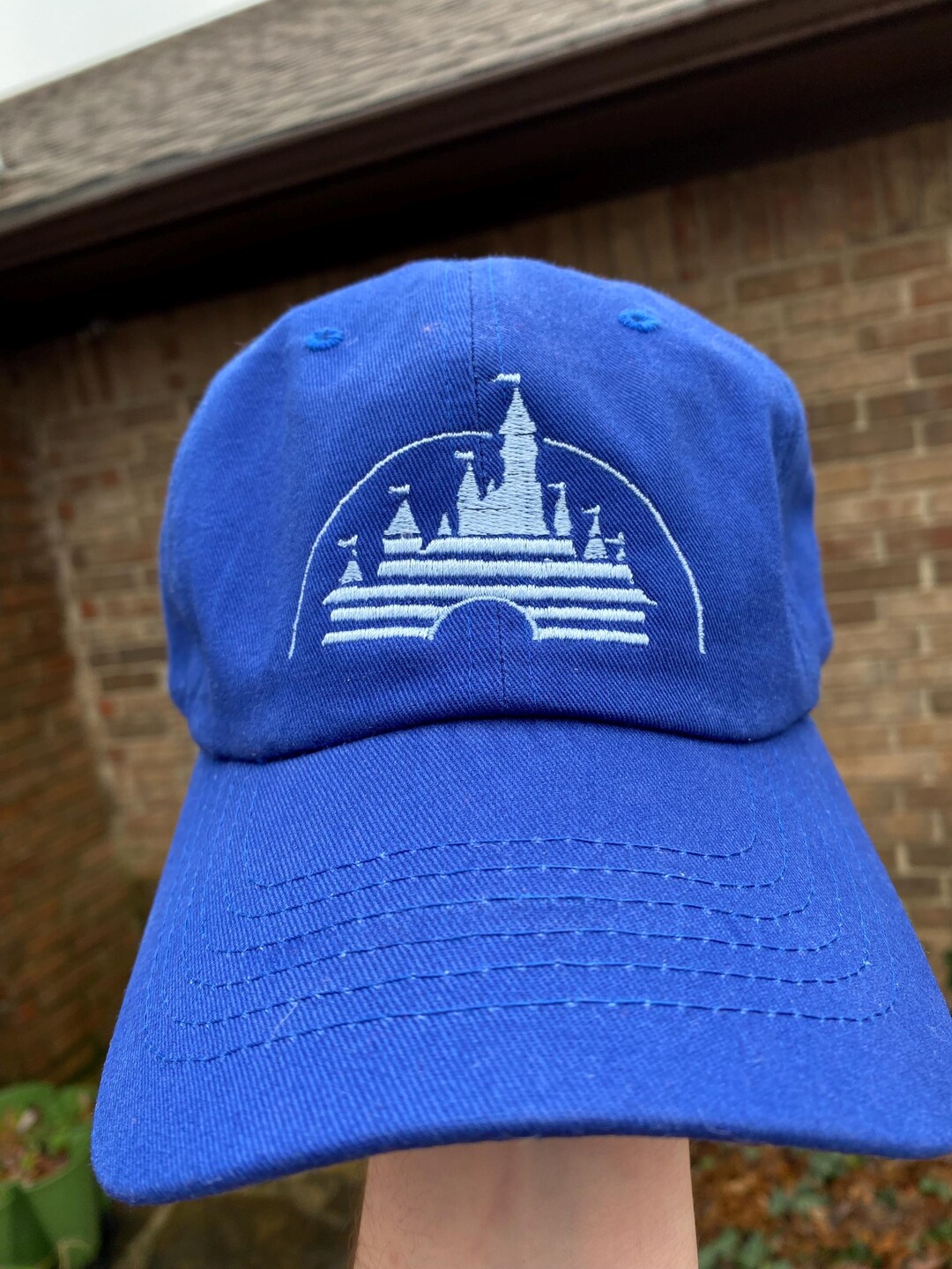 90s Castle Embroidered Hat / VHS Disney Castle Hat / Vintage Castle Hat ...