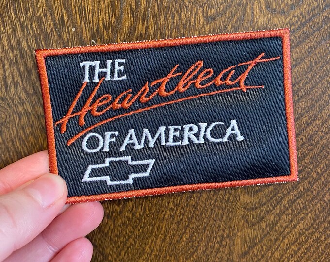 Heartbeat of America Patch, Chevy Patches, Classic Cars, Patches for ...