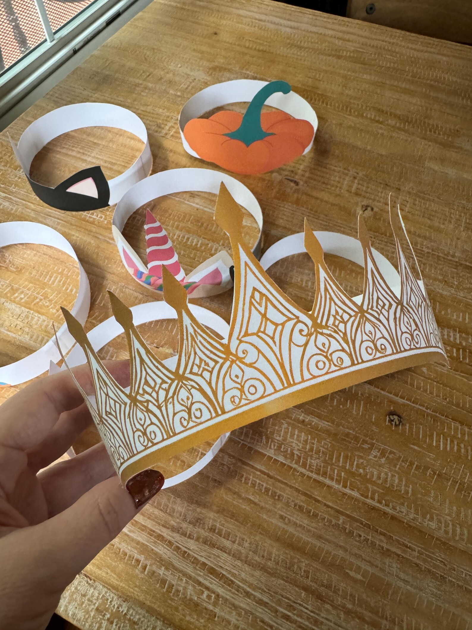 Dress up Hats Printable, Kids Costume, Pretend Play, Kids Craft, Role ...