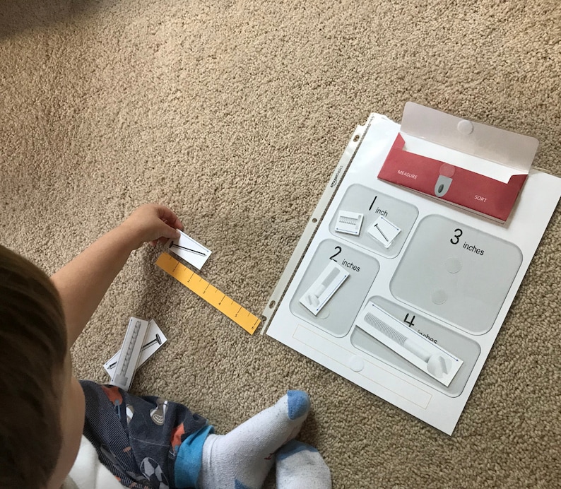 Ruler Measure Kids, Boys Busy Binder, Toddler Construction ...