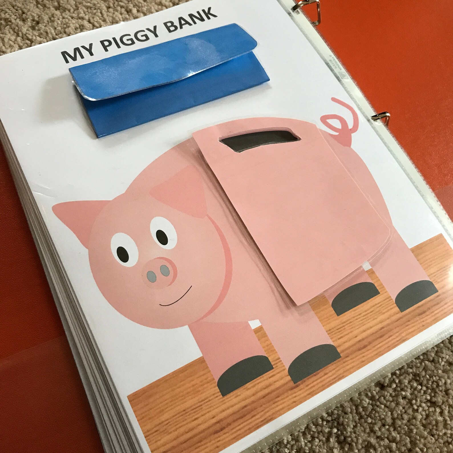 Pretend Play Money, Toddler Piggy Bank, Kids Printable Money, Busy ...