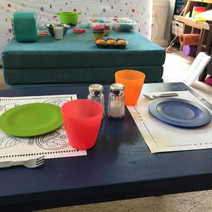 Customizable Restaurant Dramatic Play Kit Printable, Pretend Play ...