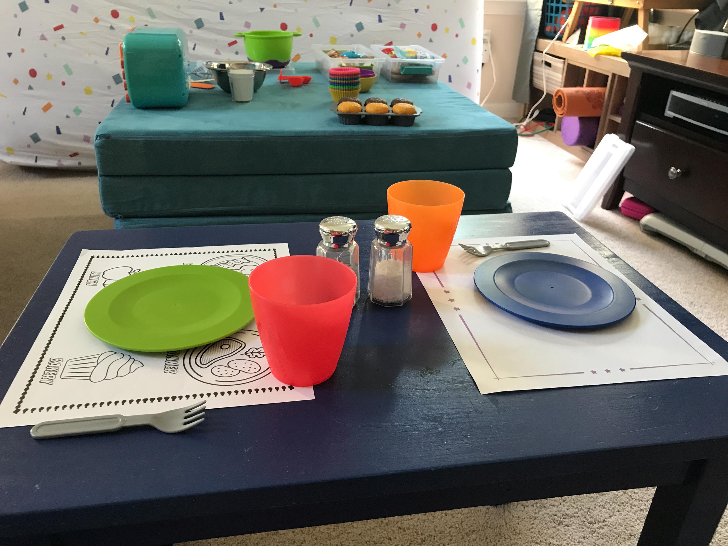 Customizable Restaurant Dramatic Play Kit Printable, Pretend Play ...