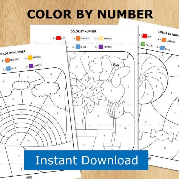 Paint by Number Kit - Etsy