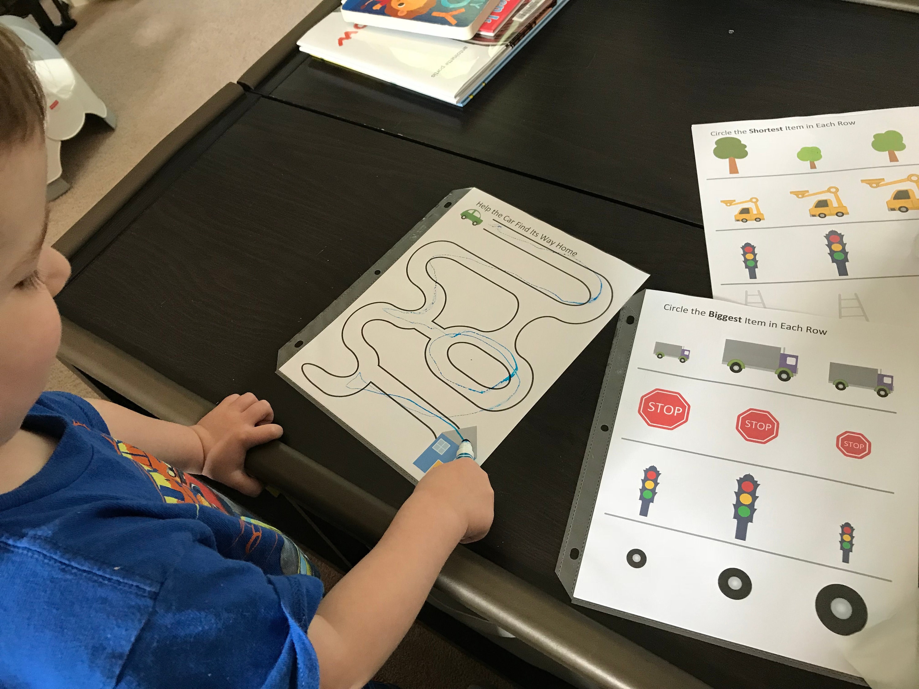 Printable Activity Pages Preschool Learning Pack File Folder - Etsy