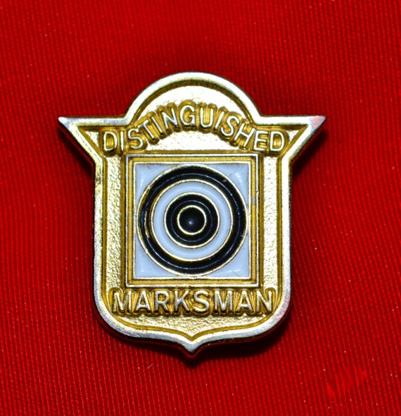 USMC Distinguished Marksman Badge | Etsy