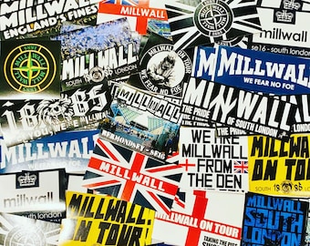 100 X Middlesbrough Stickers Based on Poster Shirt Scarf Pin | Etsy UK