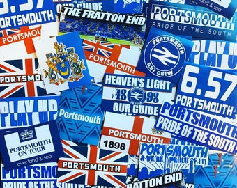 100 x Derby County Stickers Based on Poster Shirt Scarf Pin | Etsy