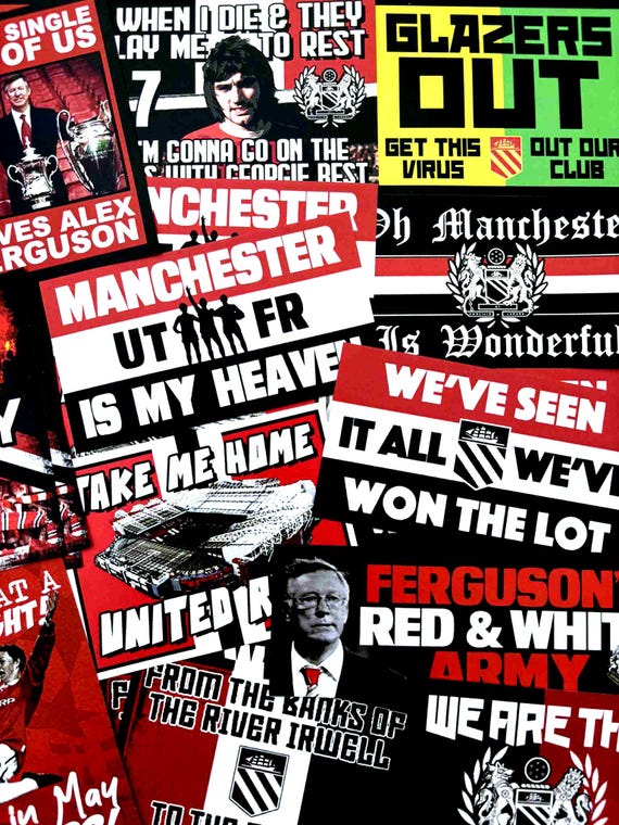 Manchester United Banner Flag