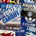 100 X Cardiff City Stickers - Based on Fans Wales Welsh CCFC Poster ...