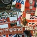 100 X England Stickers - Based on Poster Shirt Scarf Pin Badge ...
