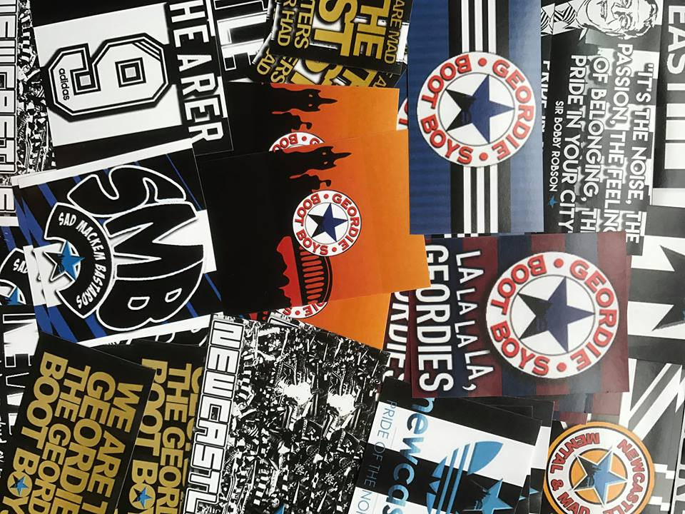 100 x Newcastle United Stickers Based on Adidas Shirt St | Etsy