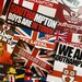 100 X Southampton FC Stickers Based on Scarf Shirt Programme Ultras SFC ...