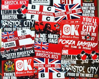 100 X Milwall Stickers Based on Poster Shirt Scarf Pin Badge | Etsy