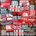 100 X Bristol City Stickers Based on Poster Shirt Scarf Pin - Etsy UK