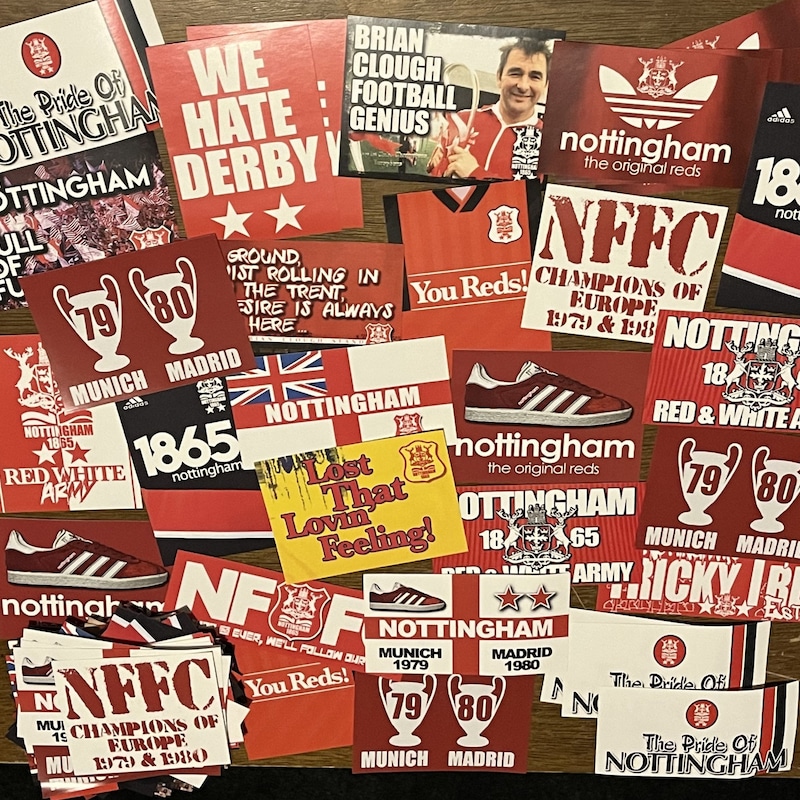 Nottingham Stickers - Etsy