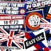 100 X Glasgow Rangers Stickers - Based on Ultras Shirt Adidas Bears ...